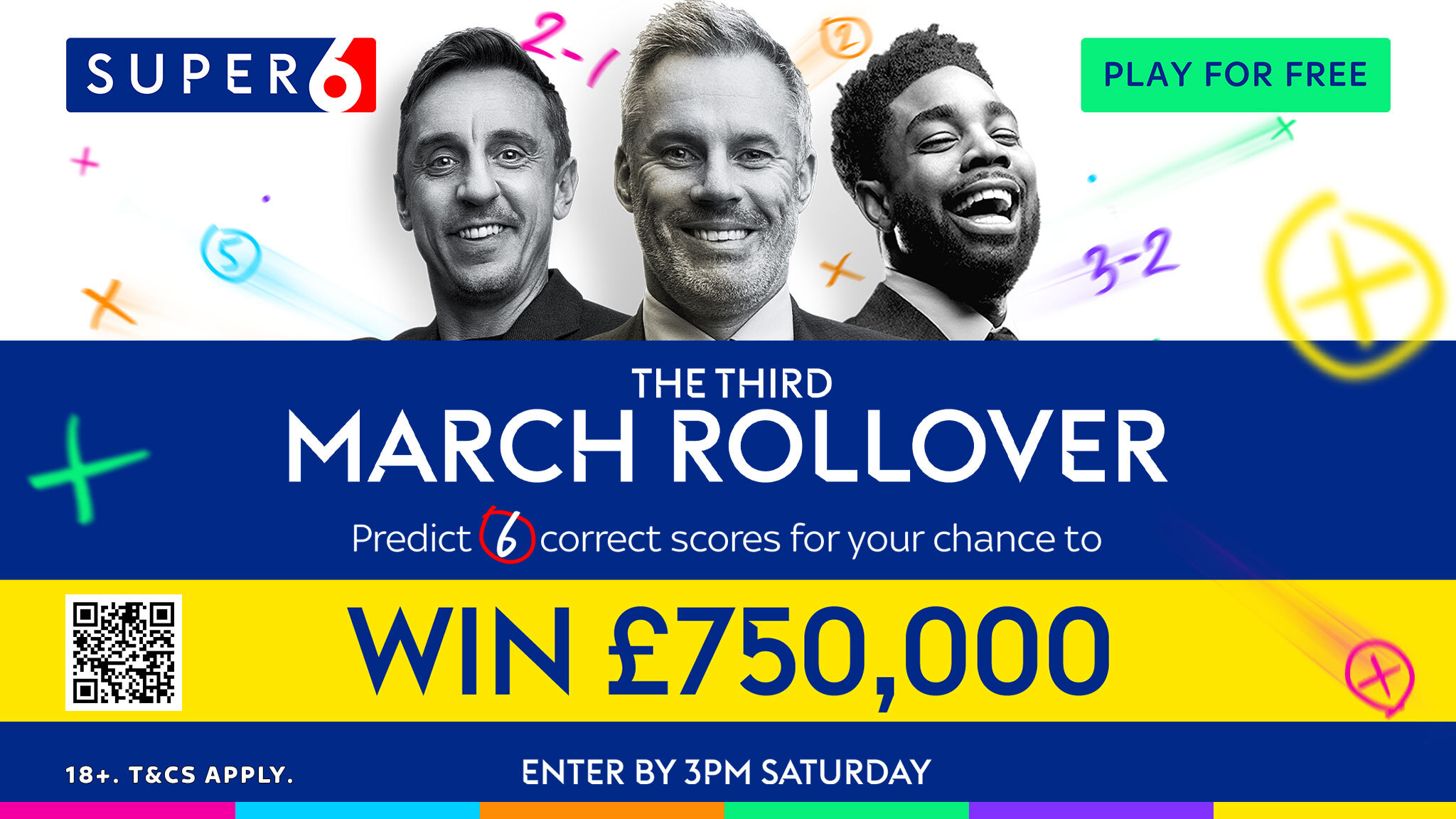 Super 6 March Rollover: Win Up To £750,000 | Footy Accumulators